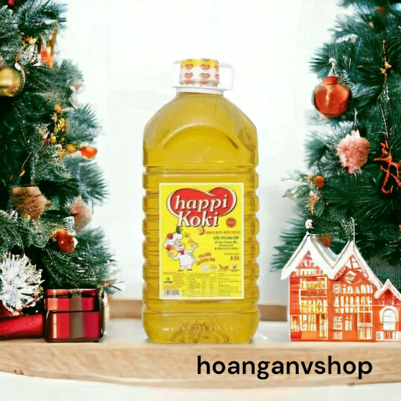 Dầu ăn Happi Koki 5lit | Shopee Việt Nam