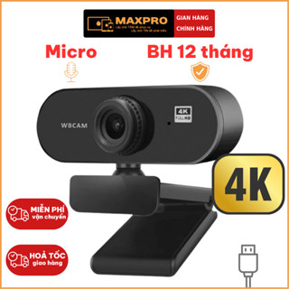 Webcam 4K 2K Livestream có Mic cho PC, Laptop, Trợ sáng cực tốt, webcam ...