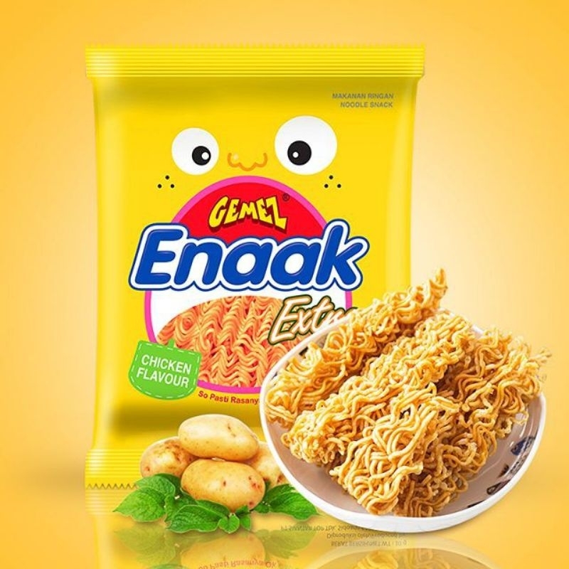 Mì Enaak không cay nhập khẩu Indonesia 1thùng=24gói×30g | Shopee Việt Nam
