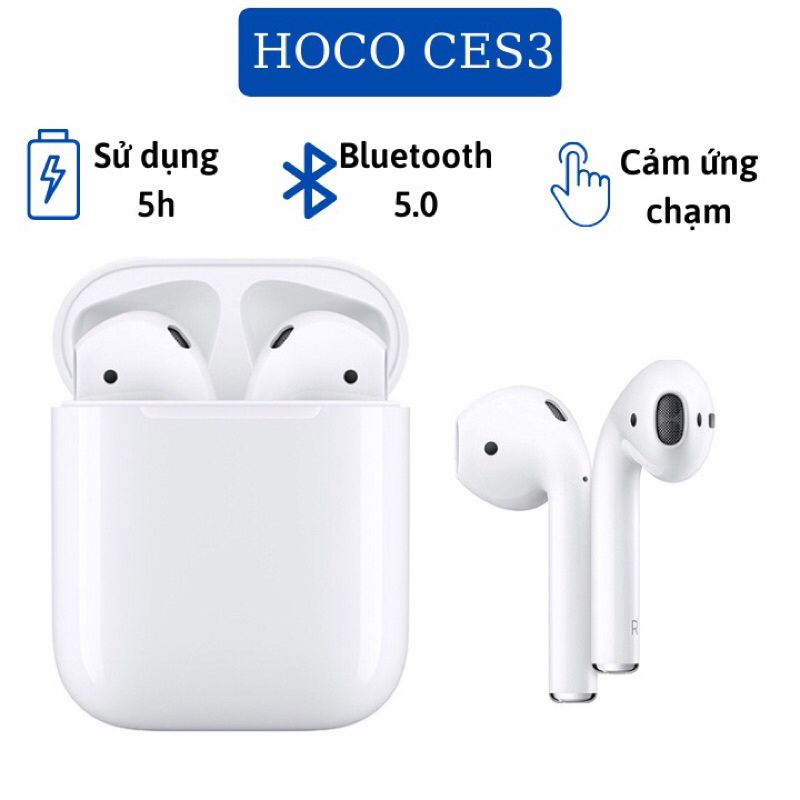 Tai nghe Bluetooth không dây Hoco CES3 ân thanh to tích hợp Micro cảm ...
