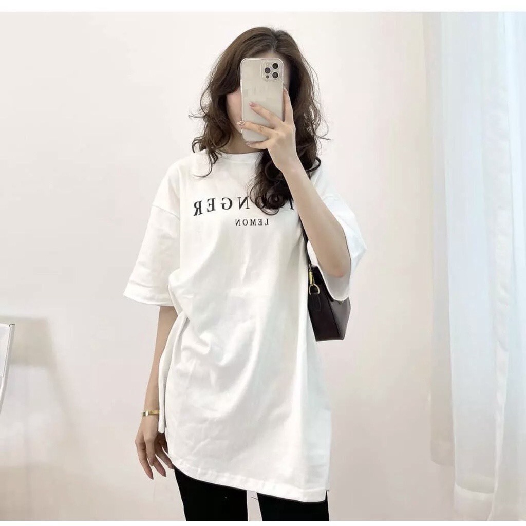 Áo thun phông nữ 3158 chất cotton khô thoáng mát, form rộng tay lỡ THE ...