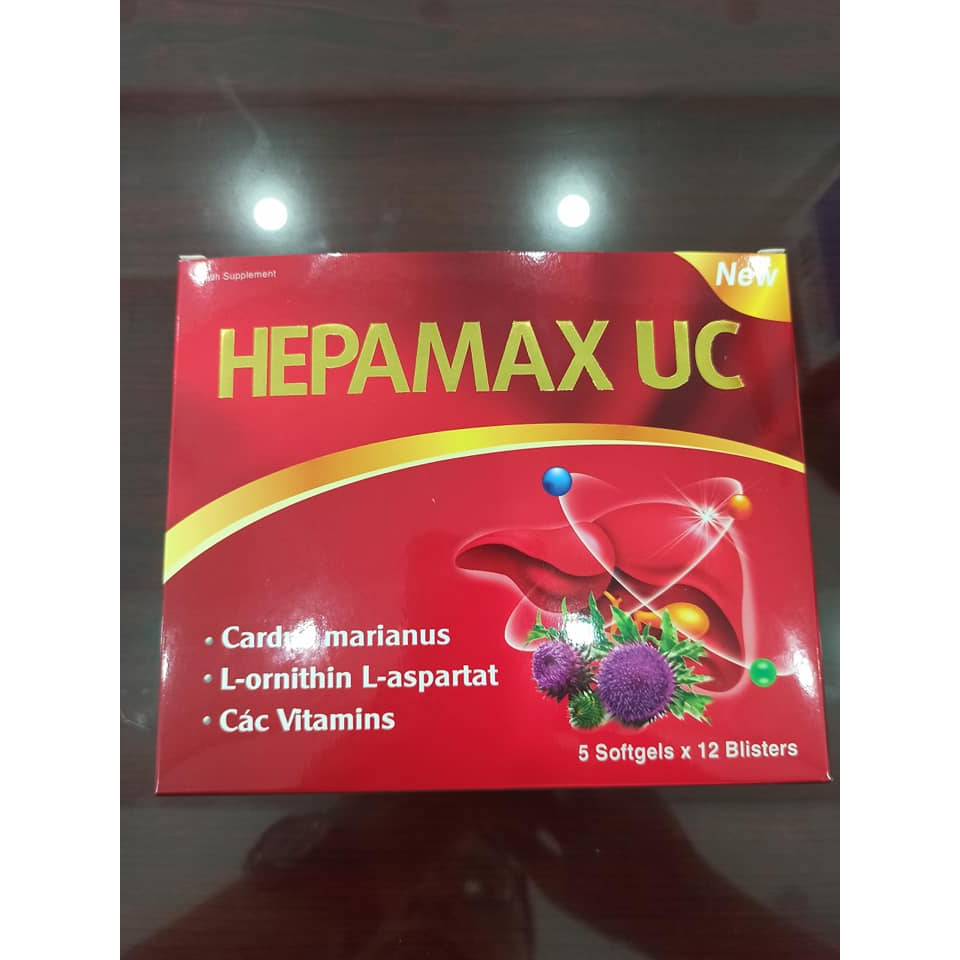 HEPAMAX UC - Giải độc gan- Hỗ trợ chức năng gan - (Hàng chính hãng ...
