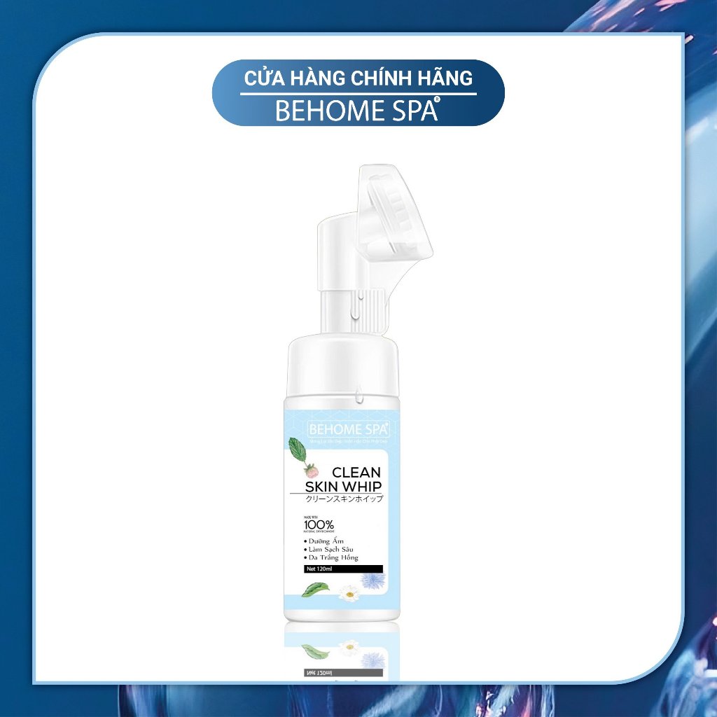 Sữa Rửa Mặt BeHome Spa - Skin Clean Whip - 120ml | Shopee Việt Nam