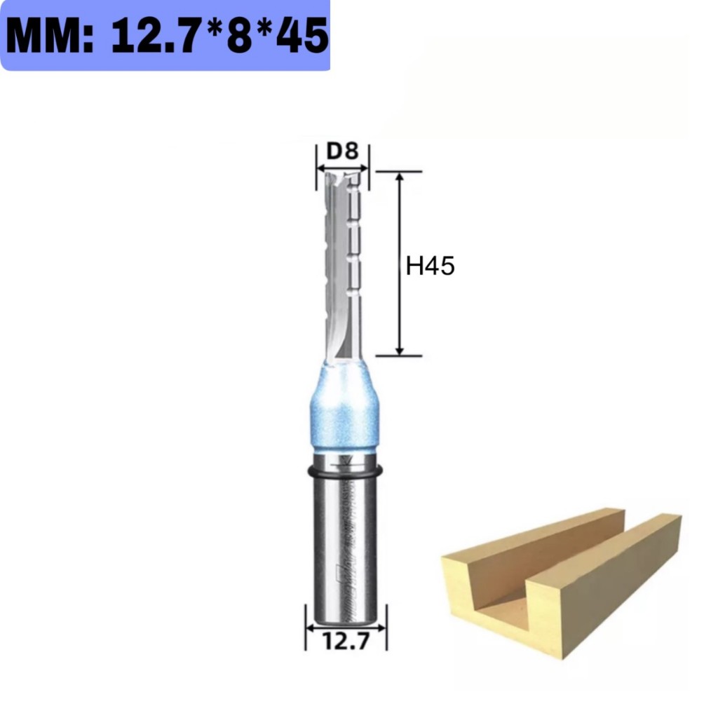 Mũi phay CNC cắt gỗ dao phay 3 cánh , 2 me thẳng và Xoắn TCT Tideway 3 ...