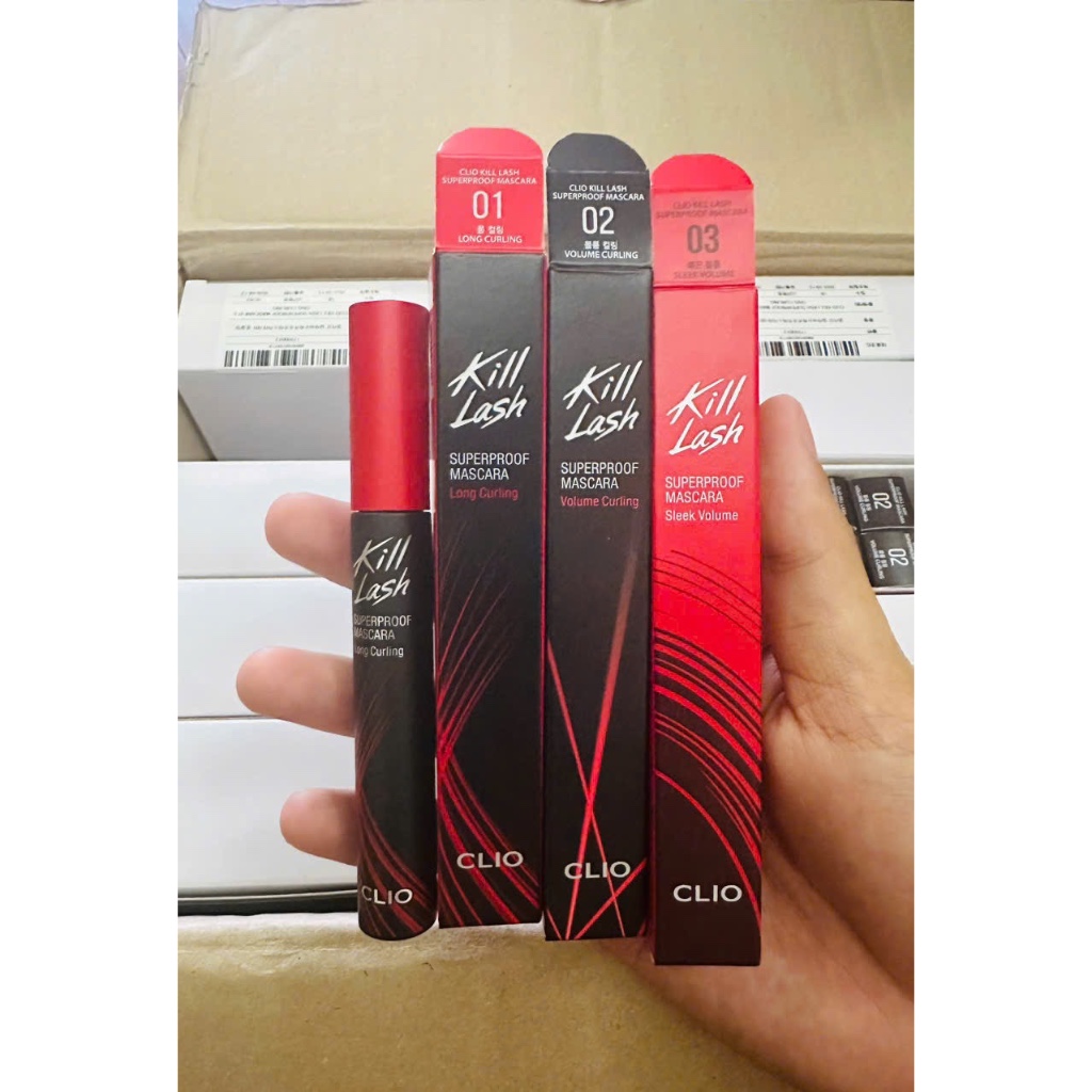 Chuốt Mi CLIO Kill Lash Superproof Mascara 7g-01-02-03 | Shopee Việt Nam