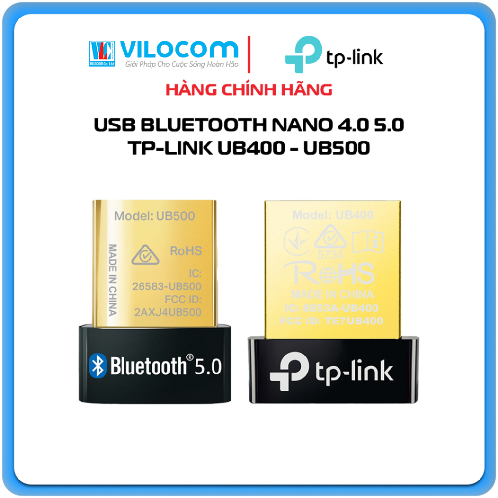 Bộ Chuyển Đổi Usb Nano Bluetooth 4 0 5 0 Tp Link Ub400 Ub500 Hàng