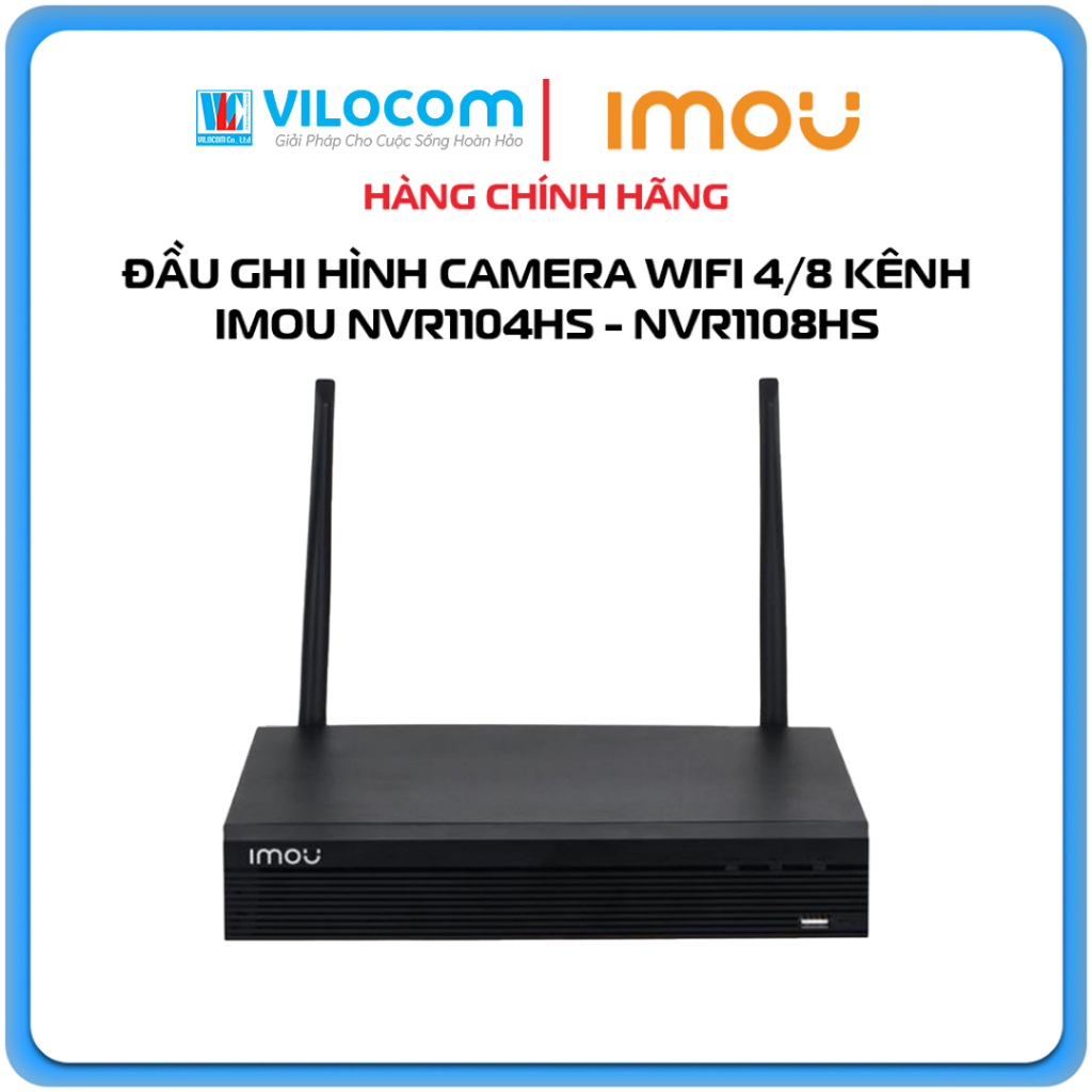 Đầu Ghi IP DAHUA IMOU 8 Kênh NVR1108HS-W-S2 Và Đầu Ghi IP IMOU 4 Kênh NVR1104HS-W-S2 | Shopee ...