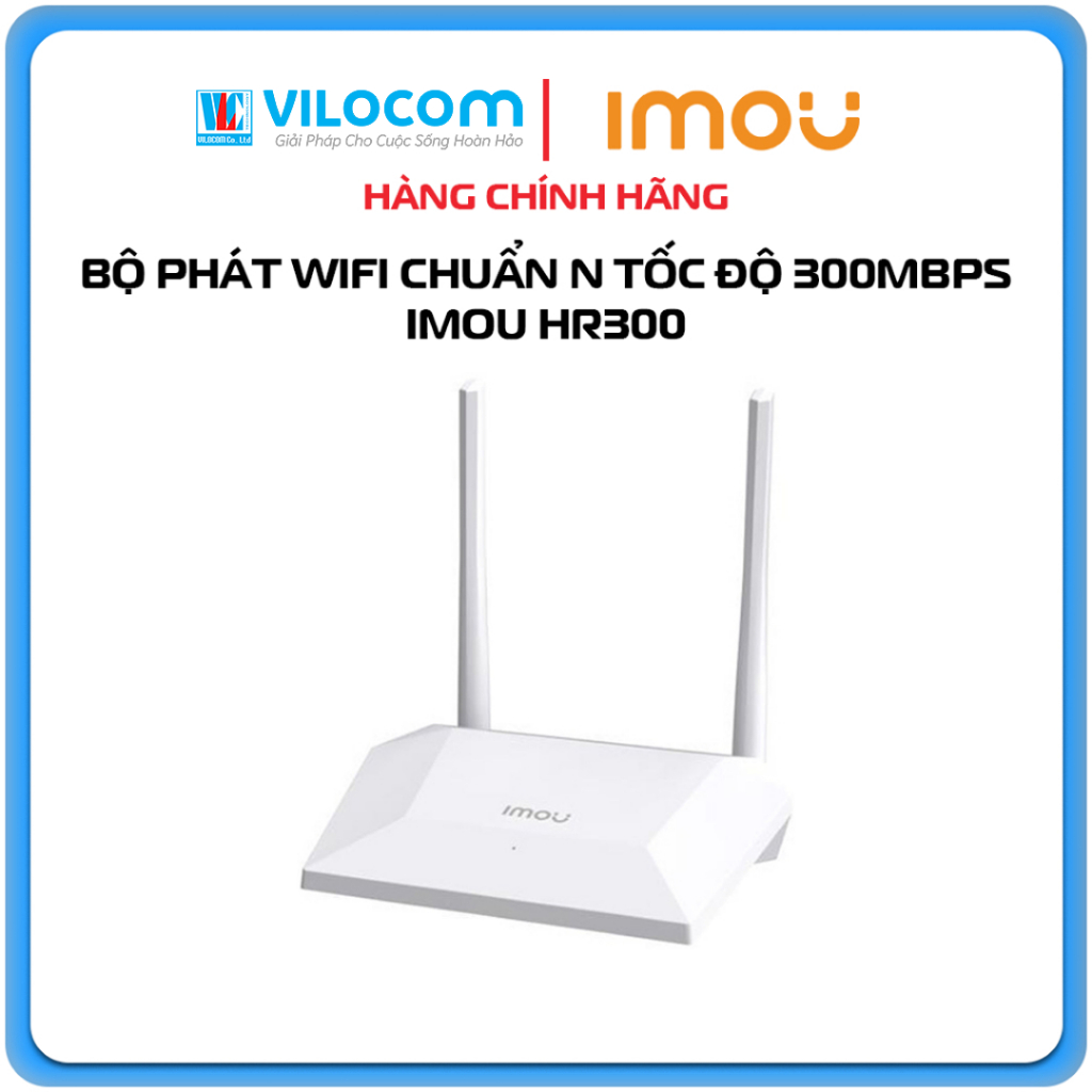 Router wifi Imou HR300 chuẩn N 300Mbps - Hàng Chính Hãng | Shopee Việt Nam