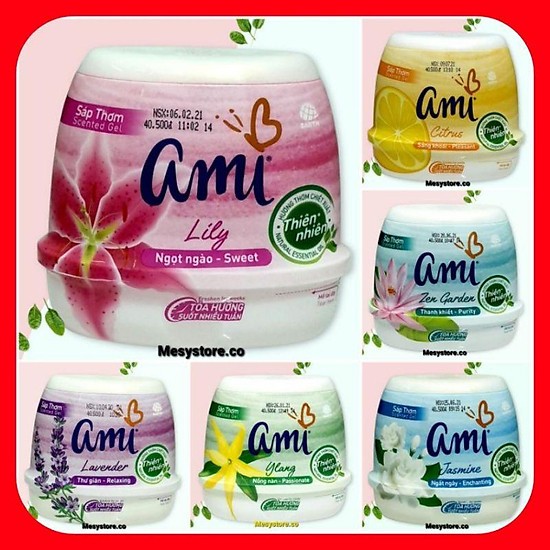 Sáp thơm Ami Lavender/Lily hộp 200g | Shopee Việt Nam