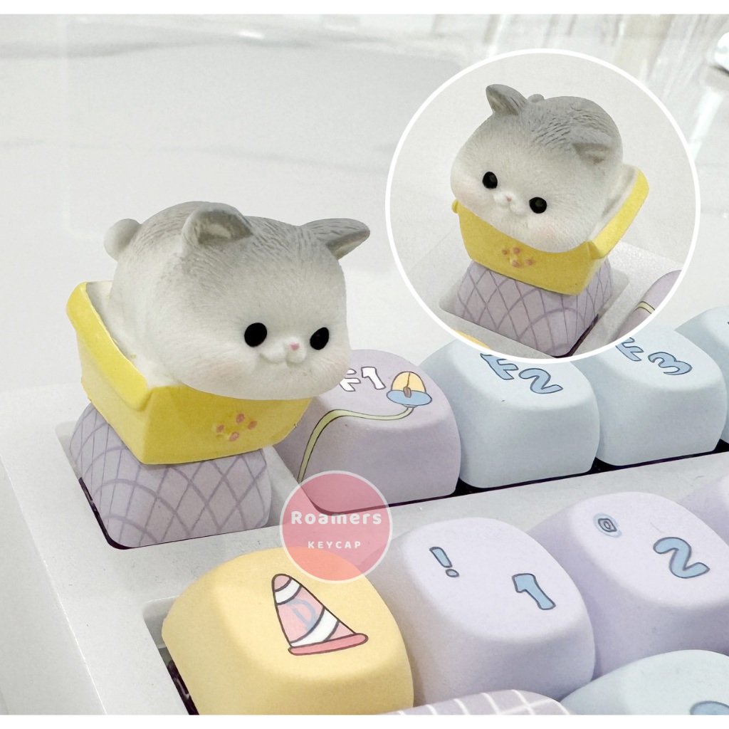 Keycap Mèo Cat Meow Mèo Hộp Nút Bàn Phím Cơ | Shopee Việt Nam