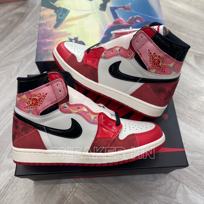 Jordan 1 Retro High Spider-Man Next Chapter | Cao cấp | Shopee Việt Nam