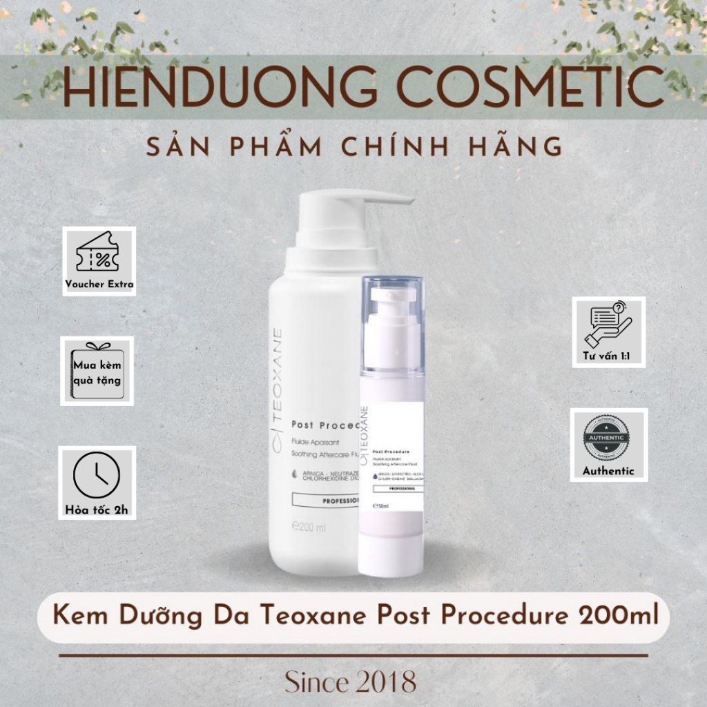 Kem Dưỡng Da Teoxane Post Procedure 200ml | Kem dưỡng phục hồi, dưỡng ẩm, làm dịu da, phù hợp ...