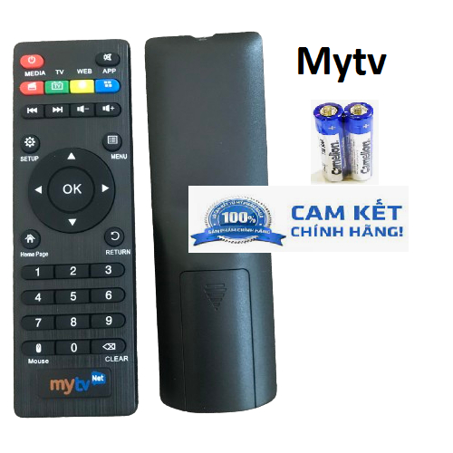 Remote điều khiển đầu Android TV Box Mytv Net mynet 4H 4G/32G Điều ...