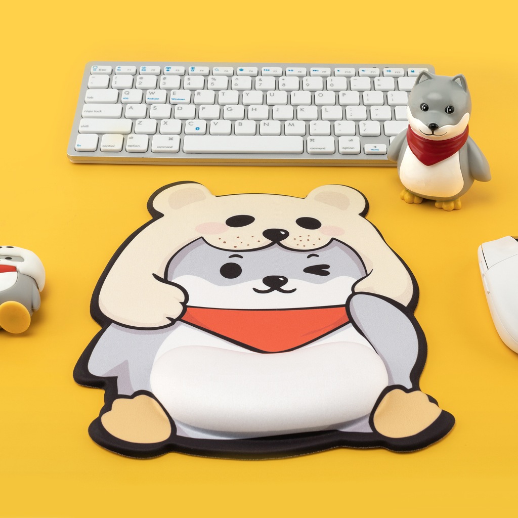 Miếng Lót Chuột Có Đệm 3D Chống Đau Cổ Tay Mouse Pad Star Molly Câu Cá ...