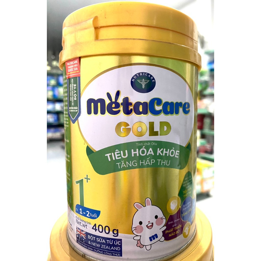Sữa MetaCare Gold 1+ 400G (trẻ từ 1-2 tuổi) | Shopee Việt Nam