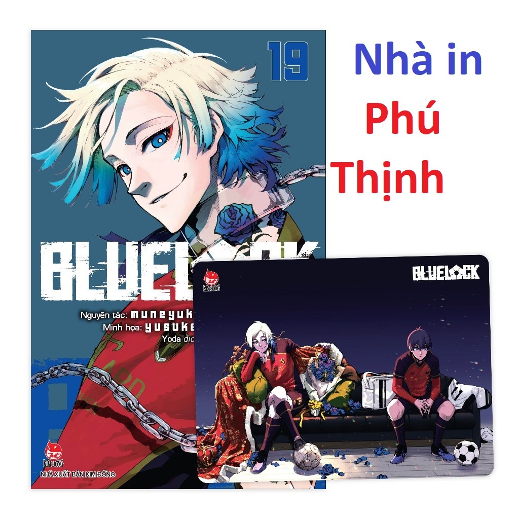 Truyện tranh - bluelock tập 19 blue lock tập 19 nhà in phú thịnh full ...
