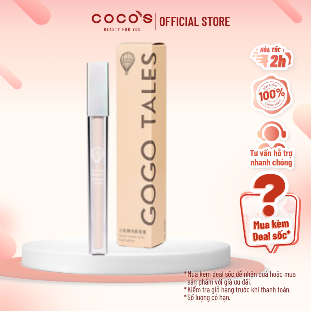 Thanh Tạo Khối Dạng Kem Gogo Tales Stick Highlighter | Shopee Việt Nam