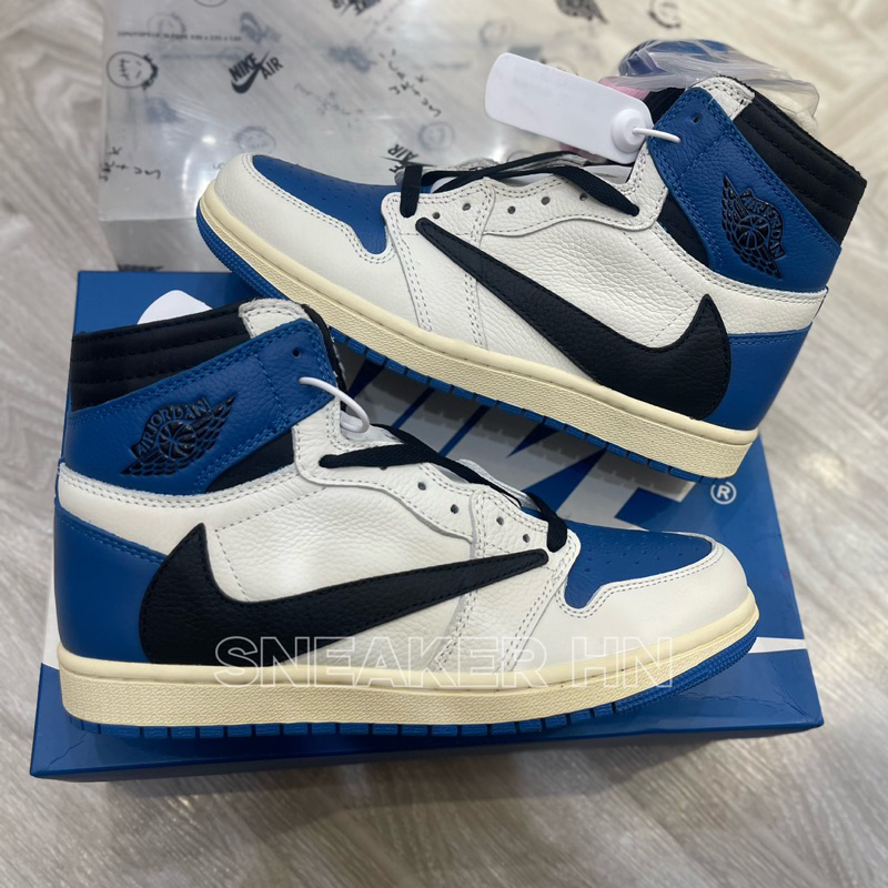 giày JD1 Jordan High Travis scott X Fragment -bản cao cấp | full box ...