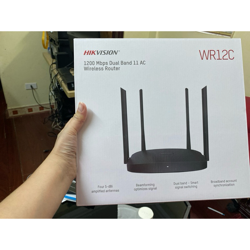 Router Wifi Hikvision wr12c hoặc tenda F6 4 râu | Shopee Việt Nam