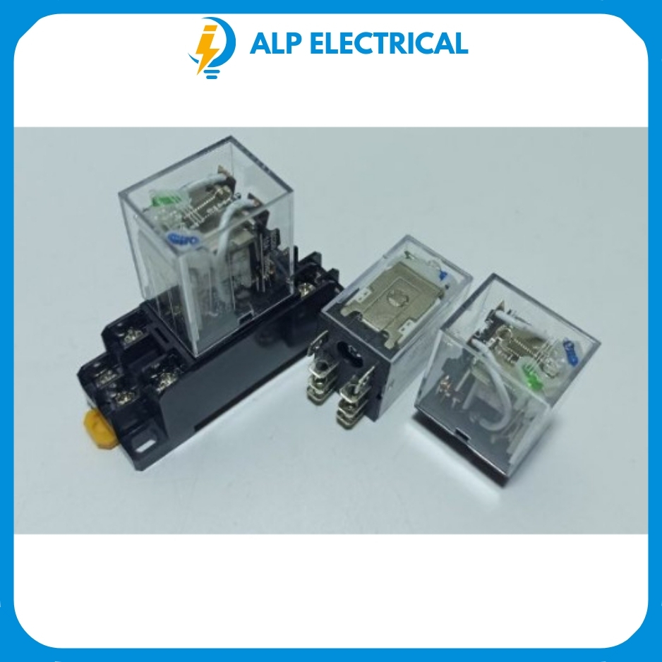Rơ Le Trung Gian 8 Chân 14 Chân Relay MY4N LY2N 220V 24VDC | Shopee Việt Nam