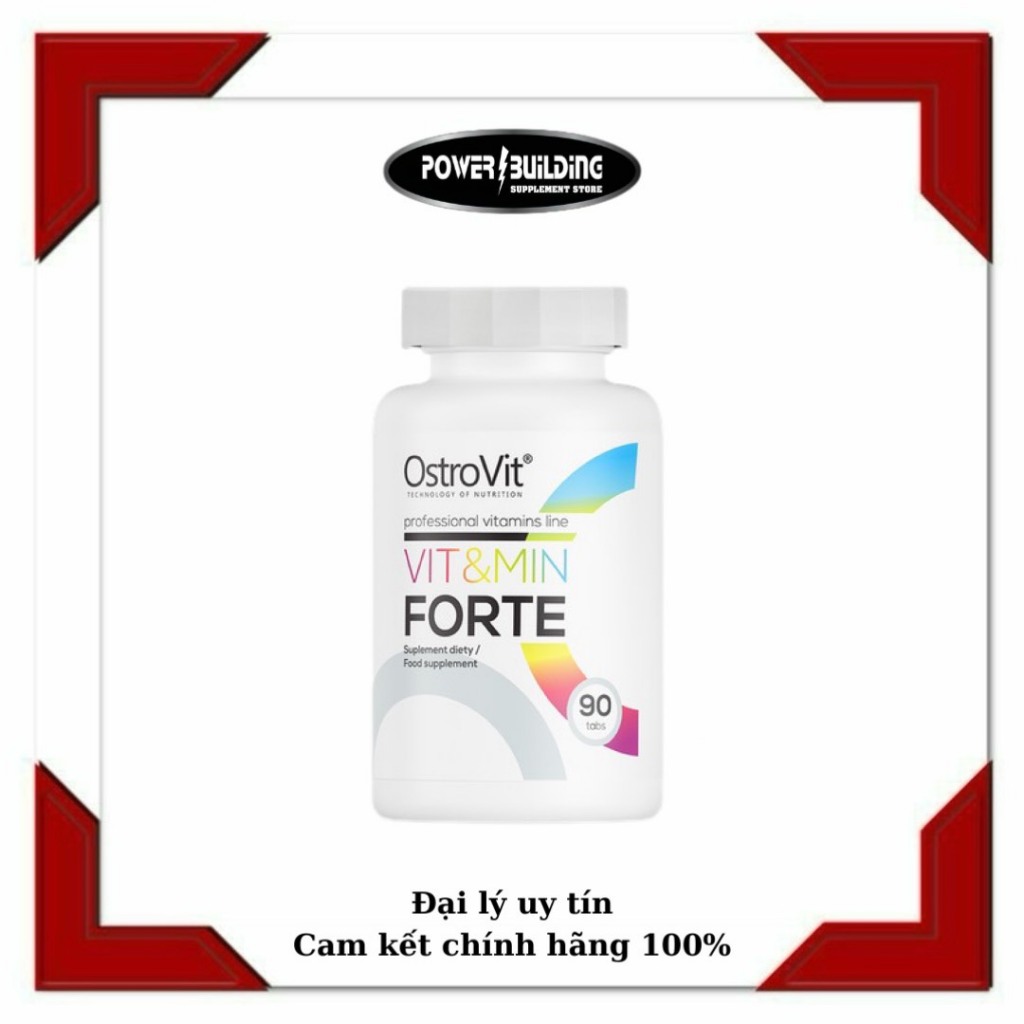 Ostrovit Vitamin Vit&Min Forte (90 viên) | Shopee Việt Nam