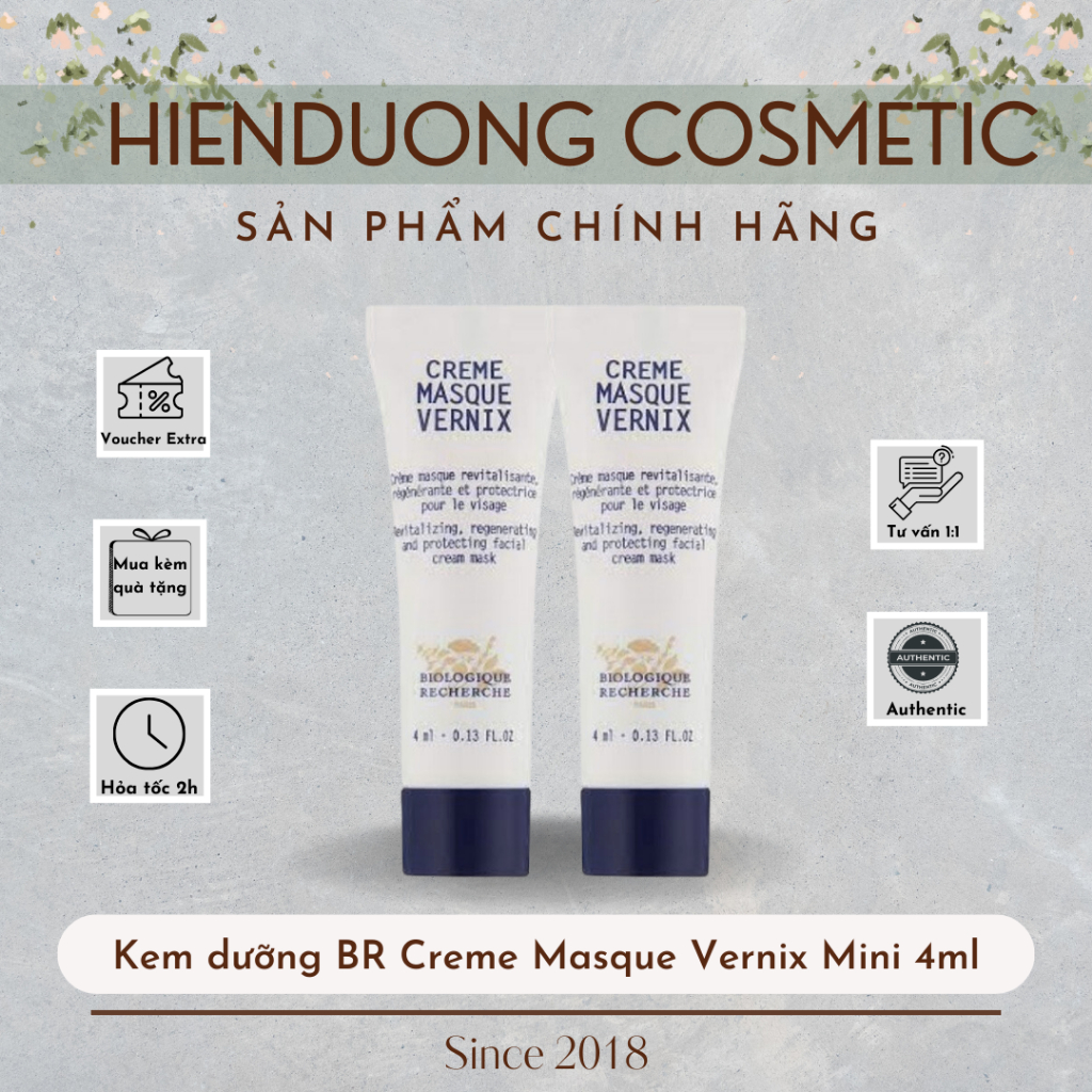 Kem dưỡng BR Creme Masque Vernix mini 4ml | Kem dưỡng phục hồi, bảo vệ ...
