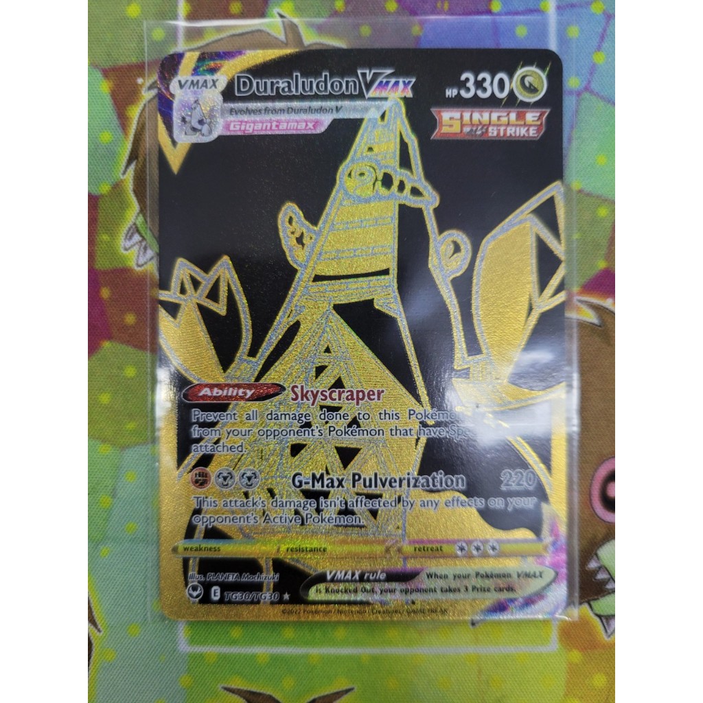 Thẻ bài Pokemon - TCG - Duraludon VMAX / TG30/30' | Shopee Việt Nam