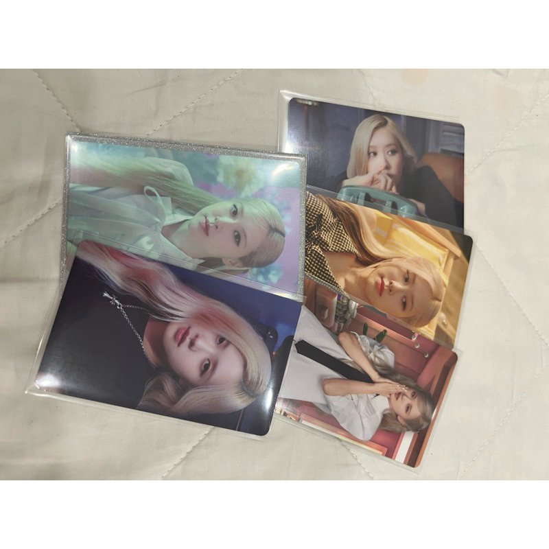 [OFFICIAL] FULL SET THE GIRLS ROSÉ BLACKPINK PHOTOCARD | Shopee Việt Nam