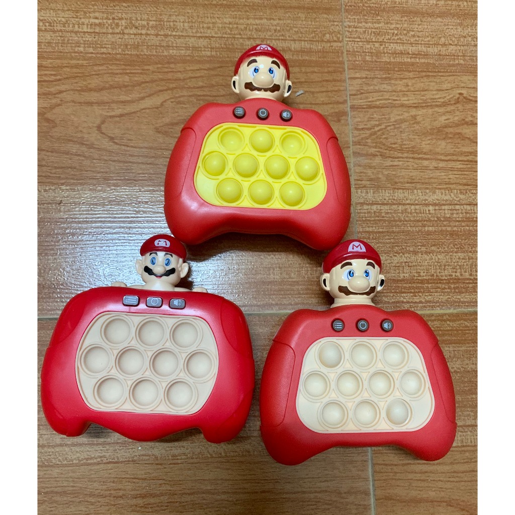 Máy chơi điện tử giải trí Pop it popit (TẶNG PIN) Người nhện iron man ...