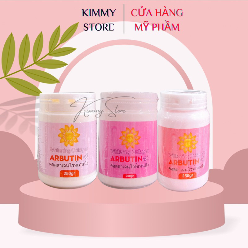 kích trắng abutine 3C3 màu hồng dạng kem lẻ hộp 200g | Shopee Việt Nam