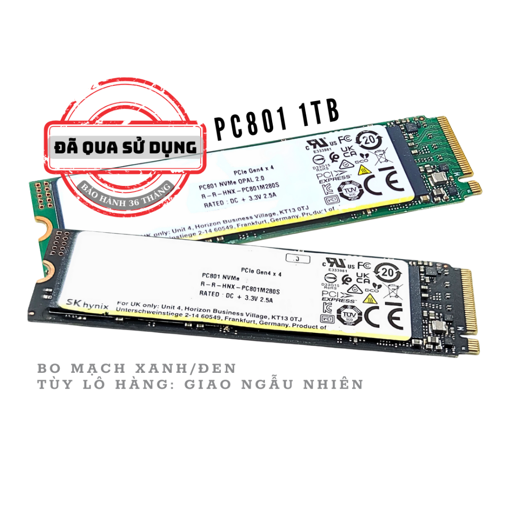 [LAGIHITECH_HN] Ổ Cứng SSD Hynix PC801 M2 2280 512GB / 1TB / 2TB NVME Gen 4 Bảo Hành 3 Năm ...