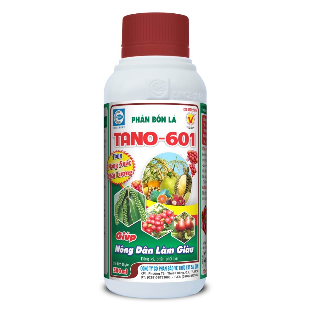 PHÂN BÓN LÁ TANO 601/500ML-GIA TĂNG NẰNG SUẤT VÀ CHẤT LƯỢNG | Shopee ...
