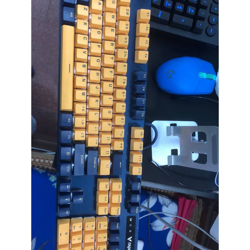 Bàn phím cơ Rapoo V500 Pro Yellow | Shopee Việt Nam