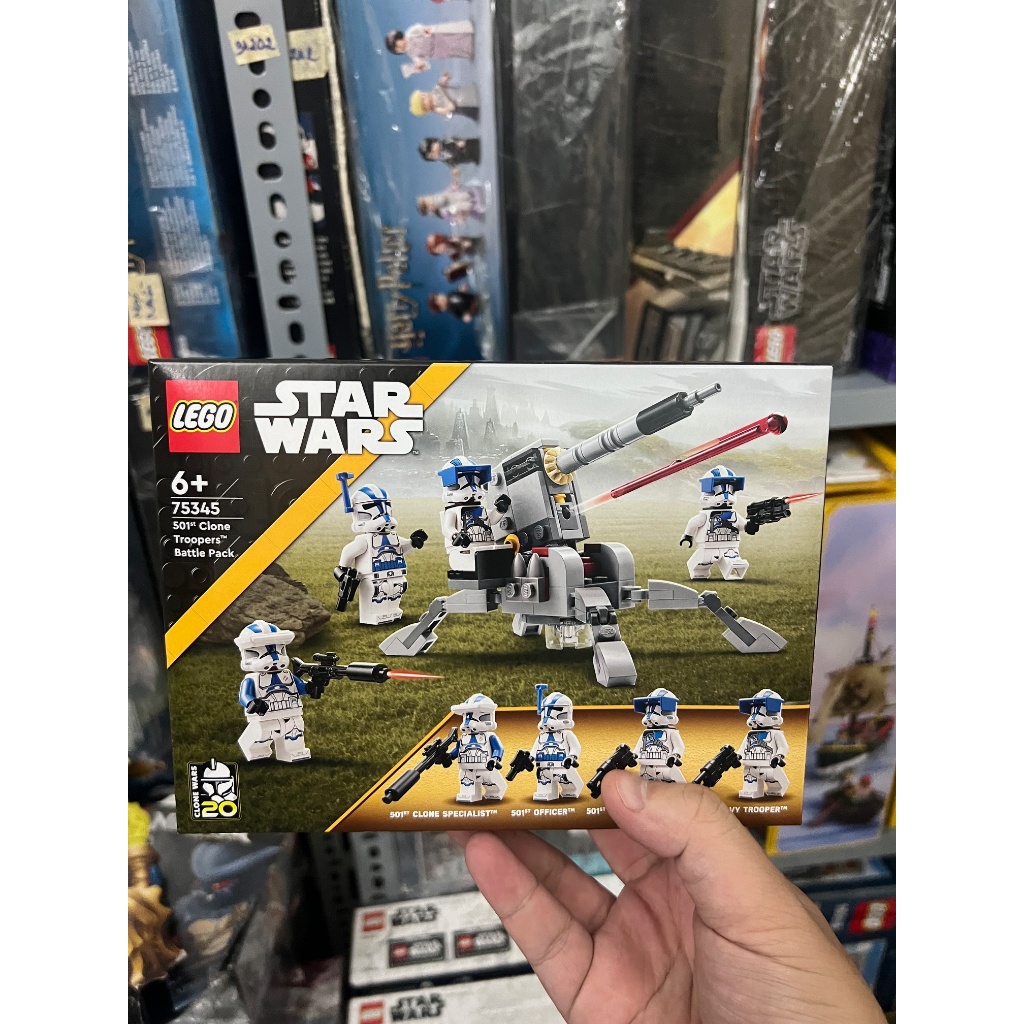 [CÓ SẴN] LEGO 75345 - Star Wars - 501st Clone Troopers Battle Pack ...