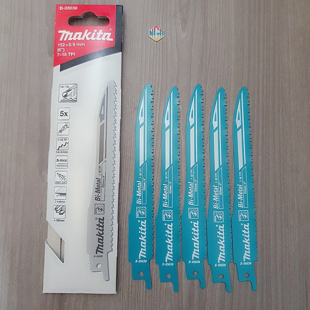 LƯỠI CƯA KIẾM CHO KIM LOẠI MAKITA B-05038 - Chính Hãng (1 cái) | Shopee Việt Nam