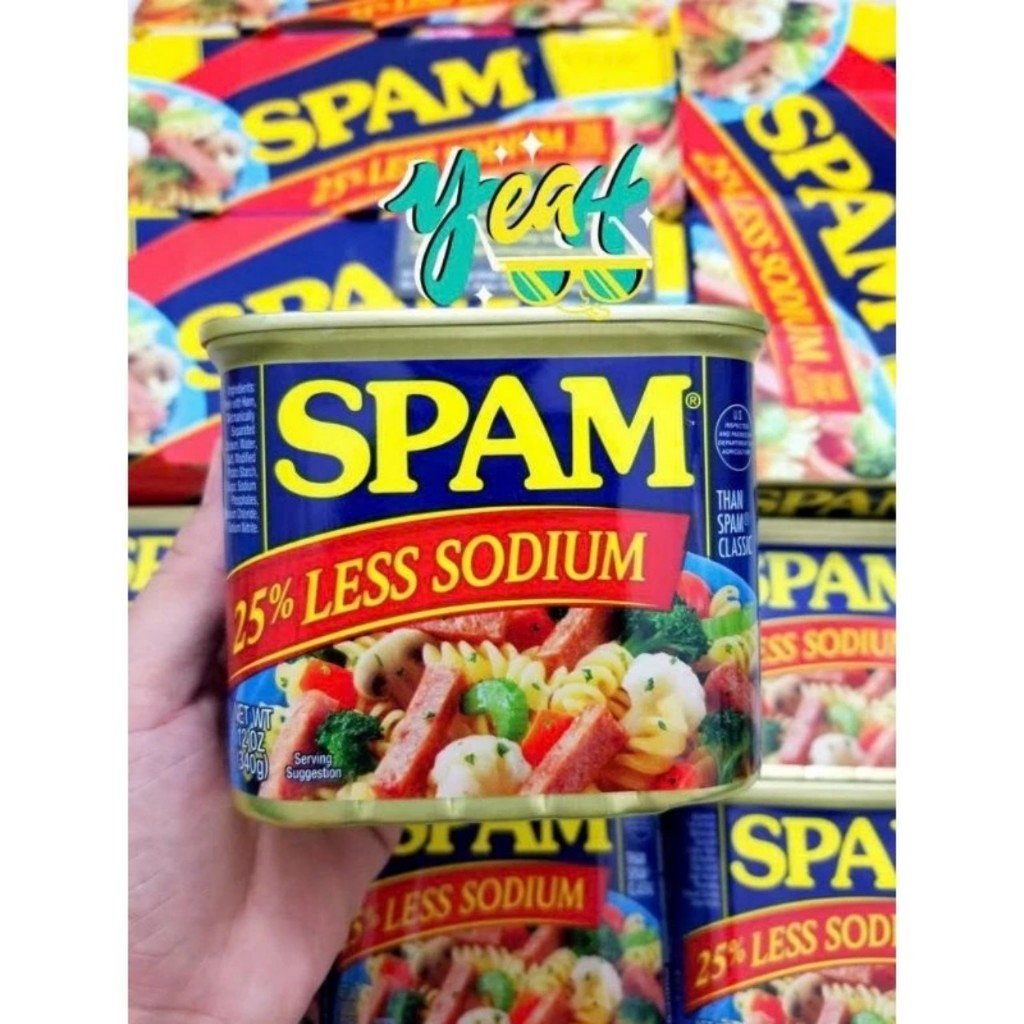 Thịt hộp Spam 25% Less Sodium Mỹ | Shopee Việt Nam