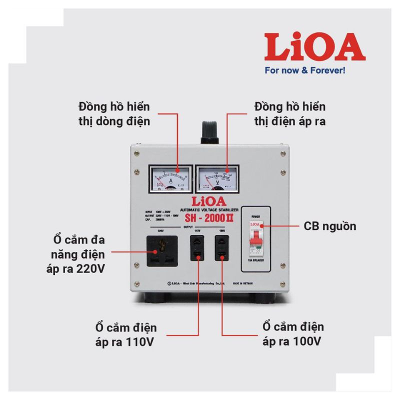 ổn áp Lioa 2KVA SH 2000 | Shopee Việt Nam