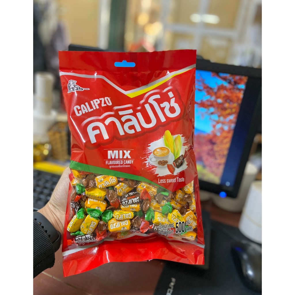 [HÀNG NHẬP KHẨU] Kẹo gói Calipzo mix vị Thái Lan 500gr | Shopee Việt Nam