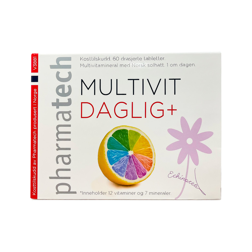 Viên Uống Bổ Sung 12 Loại Vitamin Và 7 Loại Khoáng Chất MULTIVIT DAGLIG ...