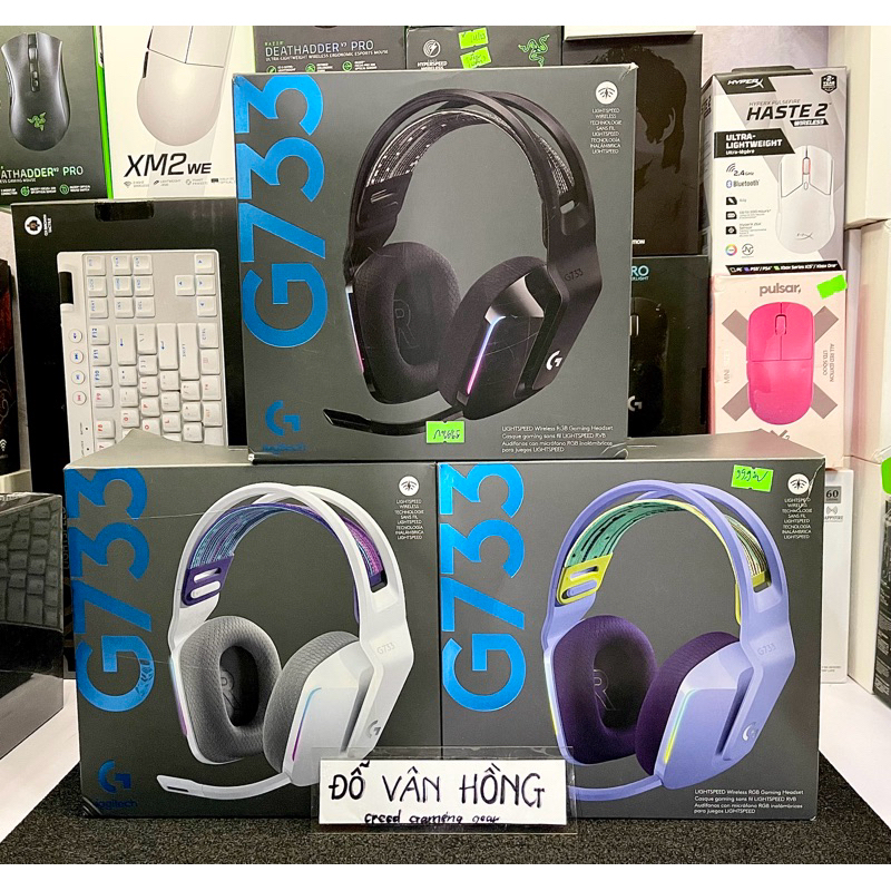 (CHÍNH HÃNG)Tai nghe Gaming Logitech G733 LIGHTSPEED Wireless | Shopee ...