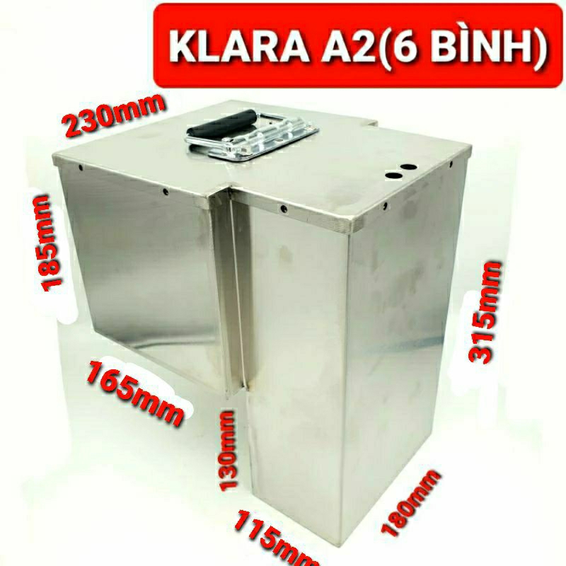 VỎ HỘP INOX 201 NHIỀU KÍCH THƯỚC PHÙ HỢP ĐỂ ĐÓNG PIN LITHIUM CHO XE ĐIỆN FELIZ A2 | Shopee Việt Nam