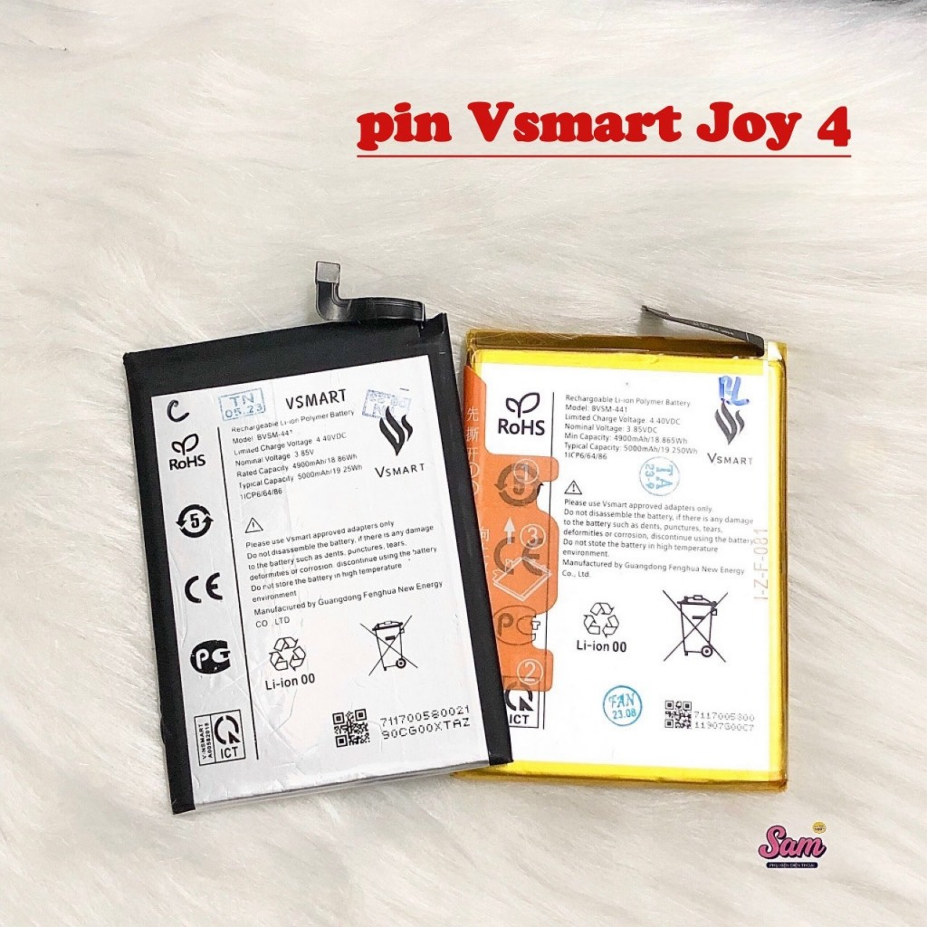 Pin Vsmart Joy 4 / Vsmart Live / Star 4 / Active 1 / Star 3 / Active 3 ...