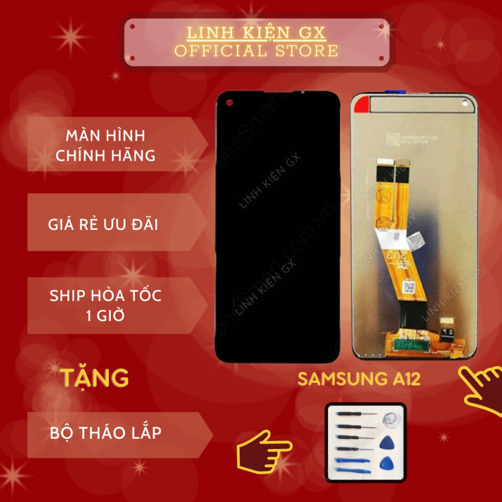 Màn hình sam sung a12 a02 xịn bản dùng chung Màn samsung A12 A02 M02 ...