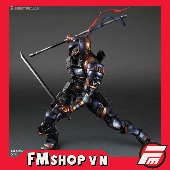 MÔ HÌNH CHÍNH HÃNG PLAY ARTS KAI DEATHSTROKE (BATMAN ARKHAM ORIGINS ...