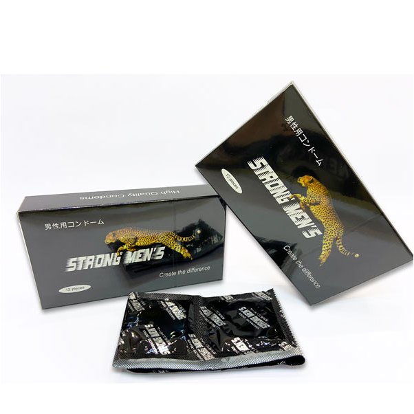Bao cao su Strong Men's Nhật Bản Khử - mùi tối đa, co giãn linh hoạt ...