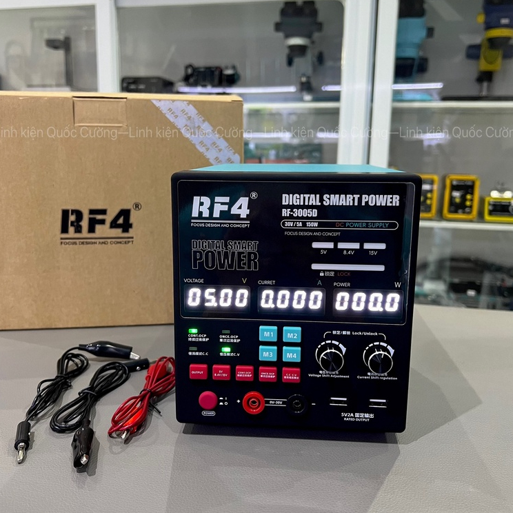 Máy cấp nguồn RF4 RF-3005D mẫu mới 2023 5A-30V (BẢO HÀNH 6 THÁNG) | Shopee Việt Nam