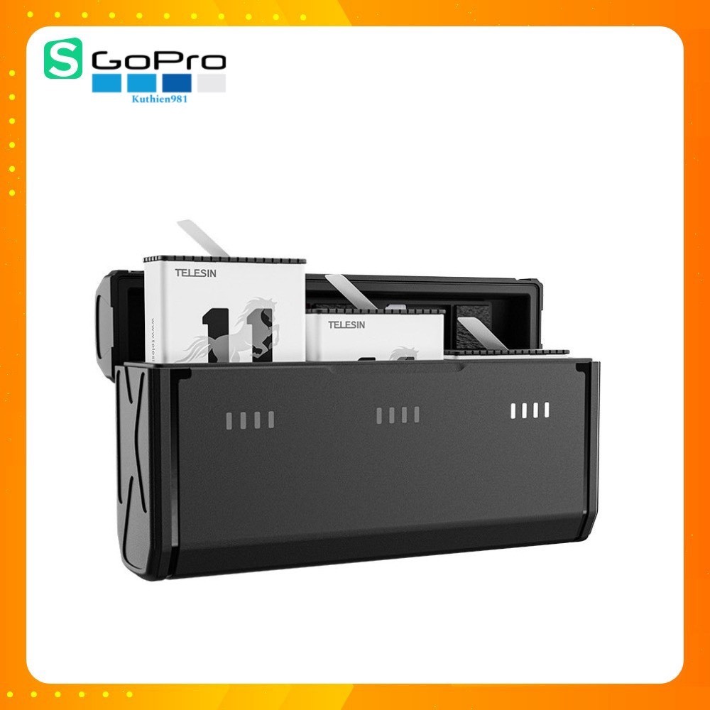 Bộ xạc bỏ túi TELESIN dành cho GoPro 9/10/11/12 - Hàng Chính Hãng ...