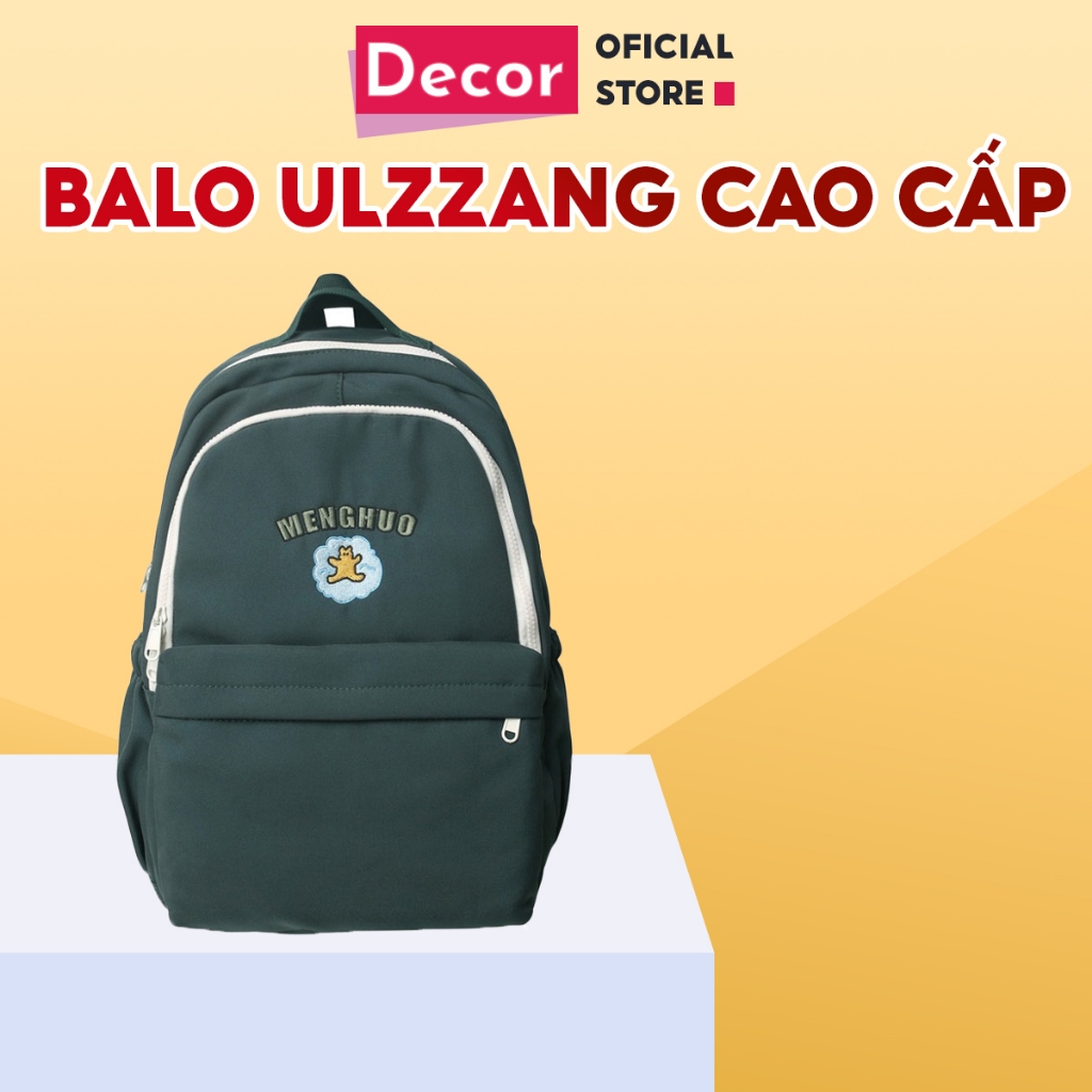 Balo ulzzang cao cấp văn phòng phẩm DecorVN kiểu dáng thời trang ...