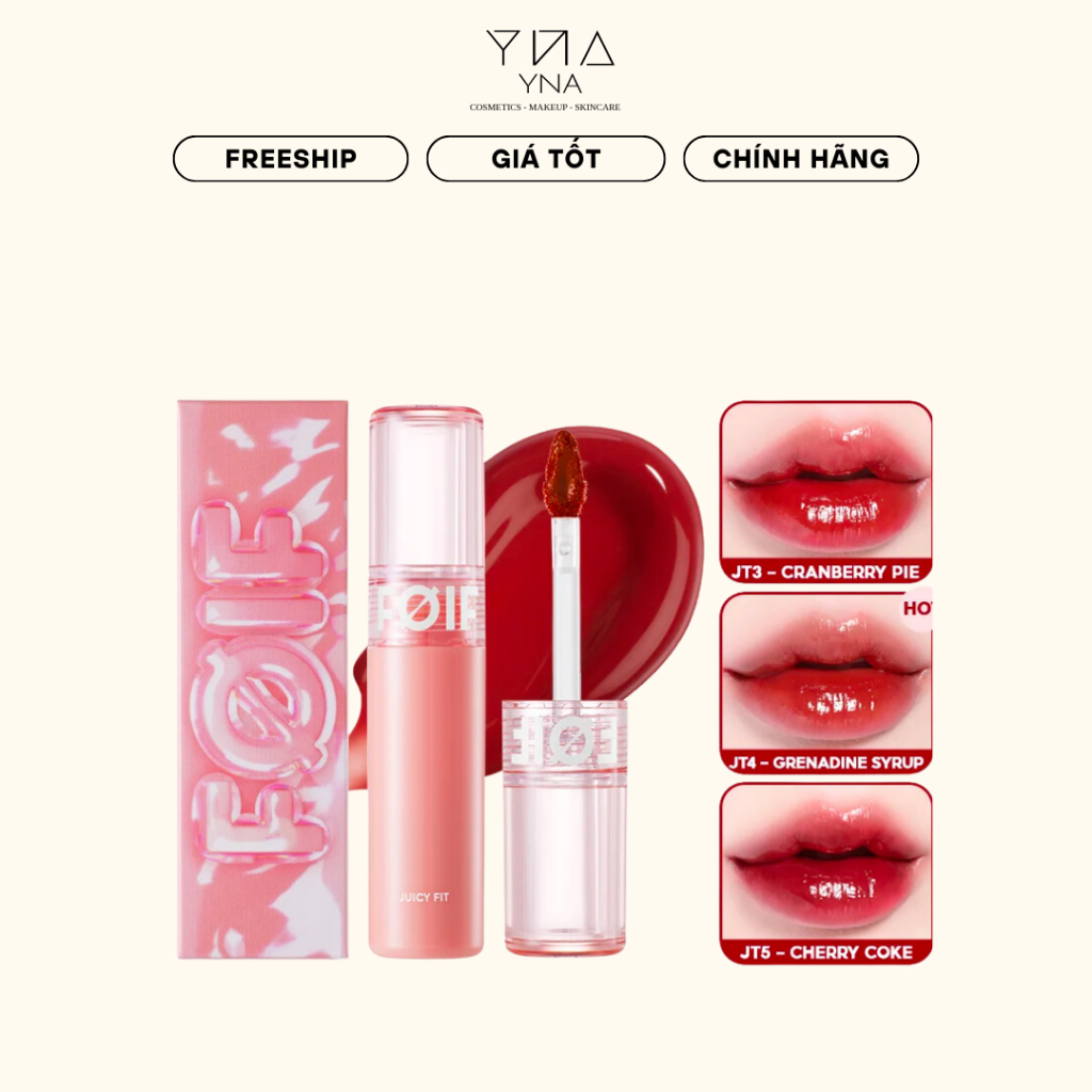 Son bóng FOIF Juicy Fit Tint | Shopee Việt Nam