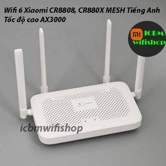 MESH wifi CR8808, CR880x AX3000 ngôn ngữ tiếng Anh | Shopee Việt Nam